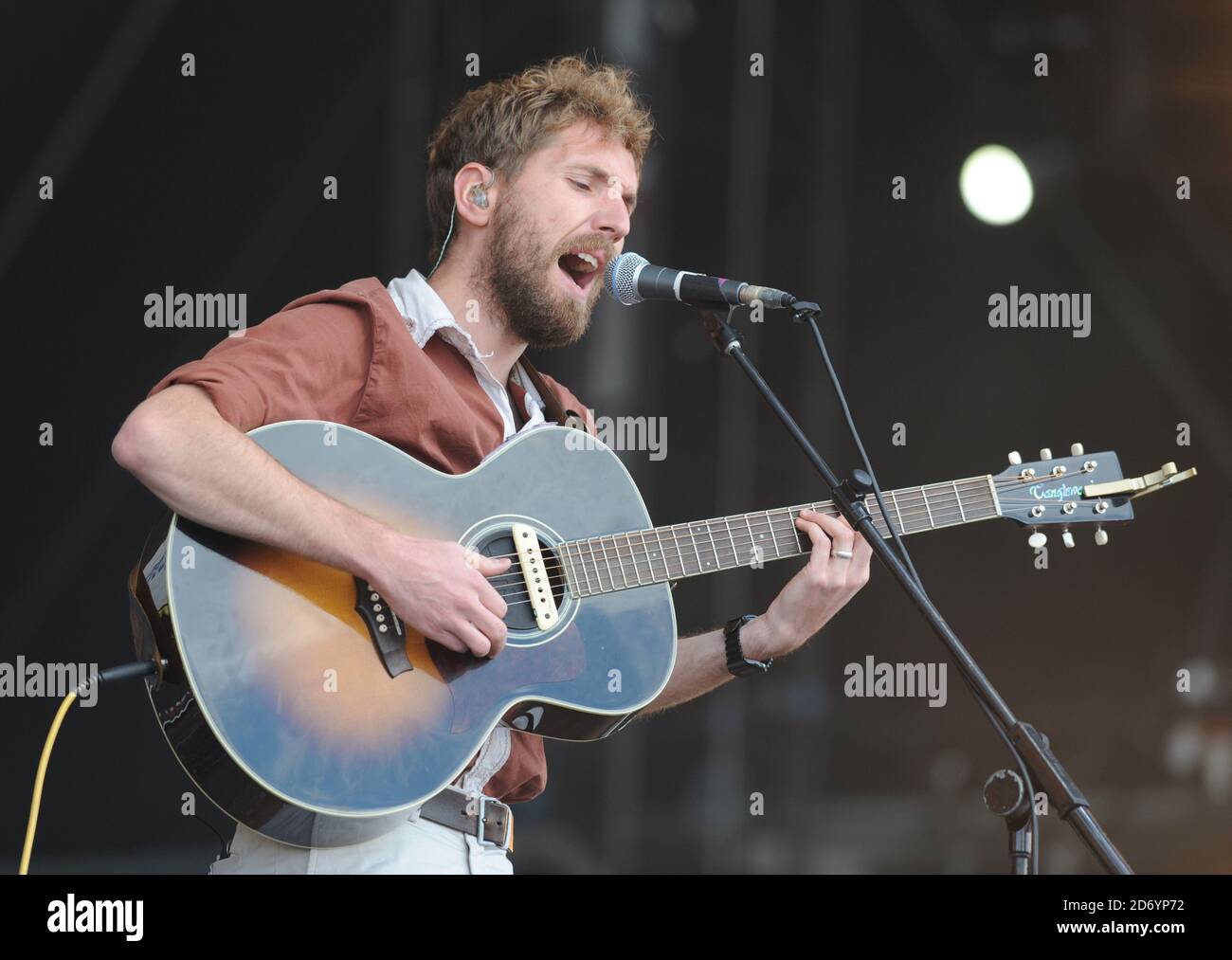 Stornoway perform at the Isle of Wight Festival, at Seaclose Park in ...