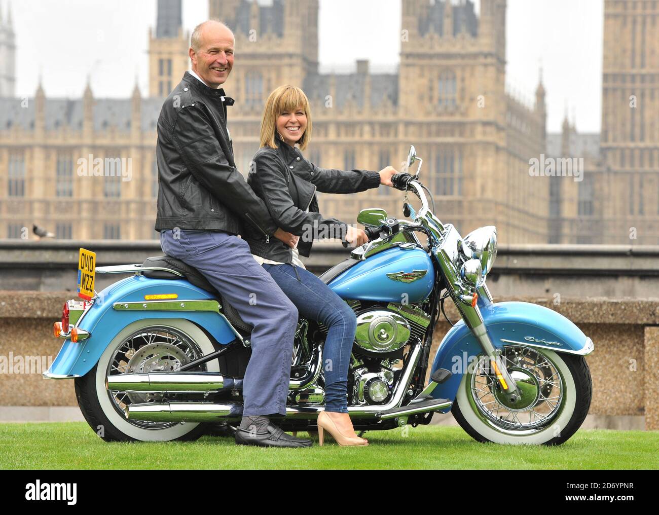 Kate Garraway and uncle Geoff pictured outside St Thomas's Hospital ...