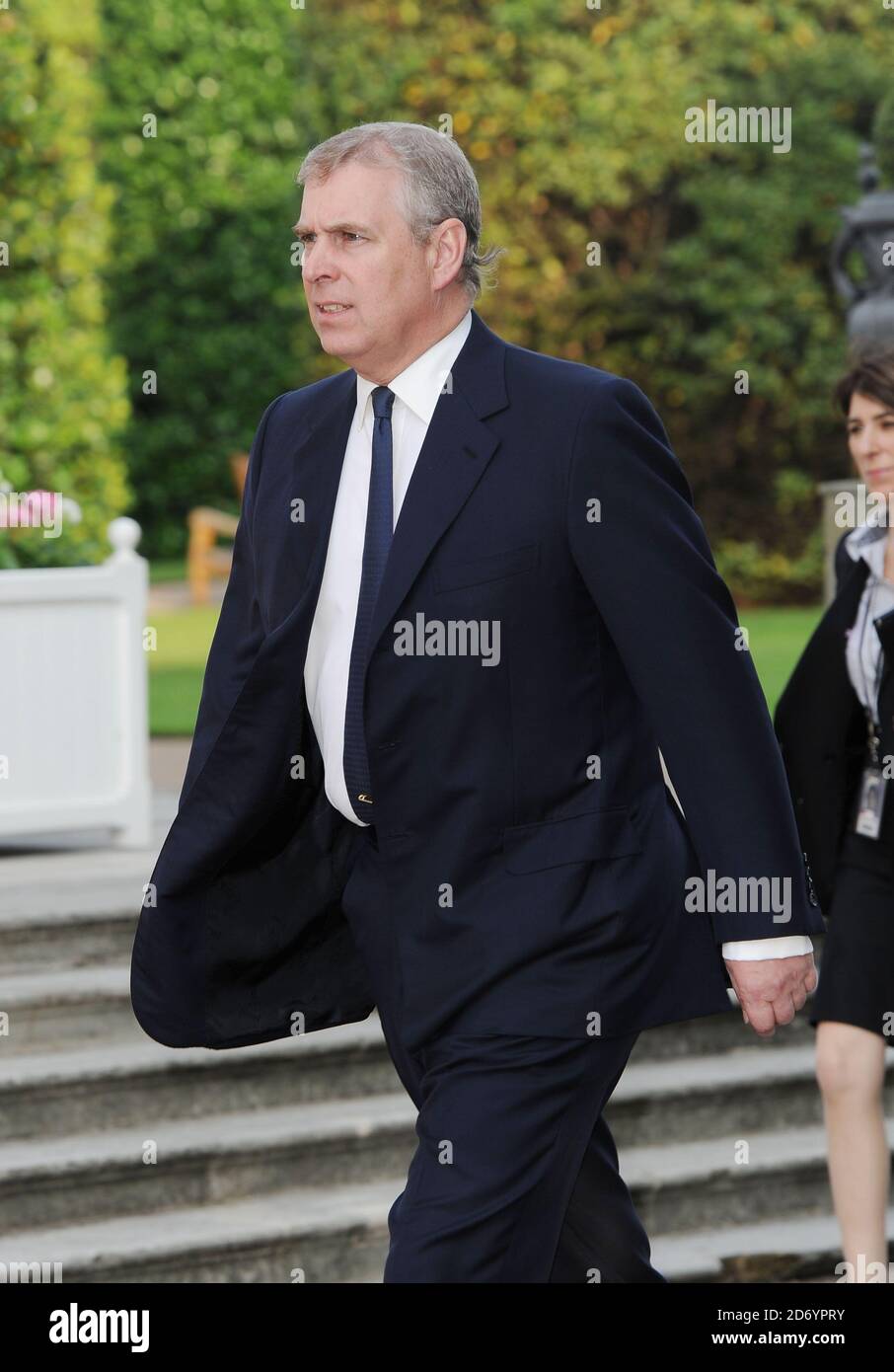 Prince Andrew arriving at the English National Ballet summer party, at ...