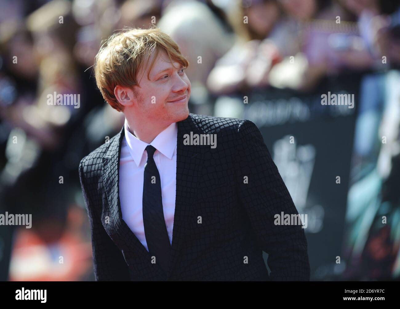 Rupert Grint arriving at the world premiere of Harry Potter and the ...