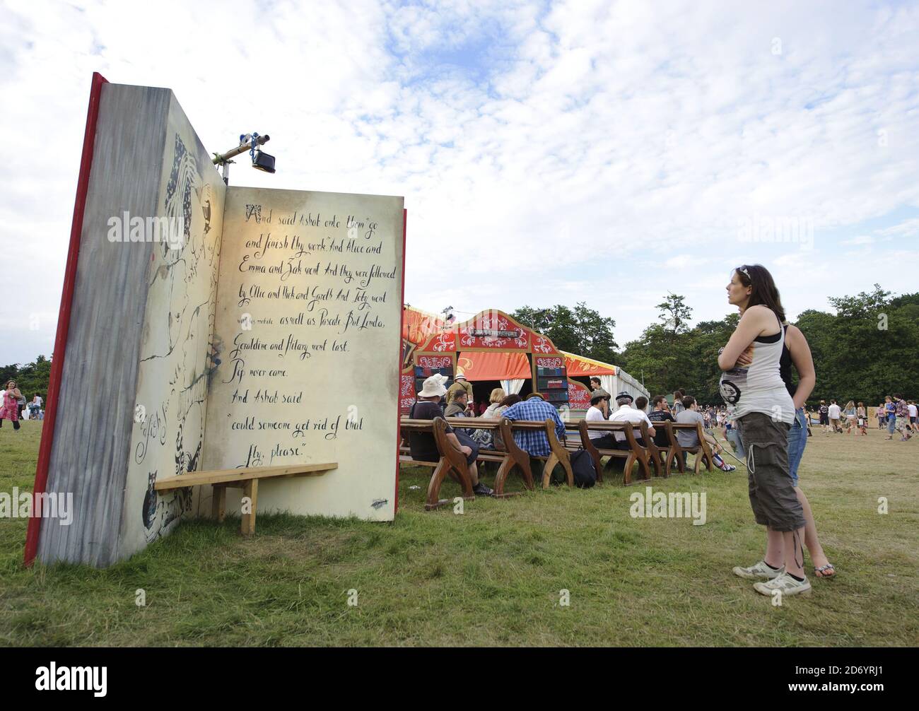General View at the Latitude Festival in Henham Park, Suffolk Stock ...