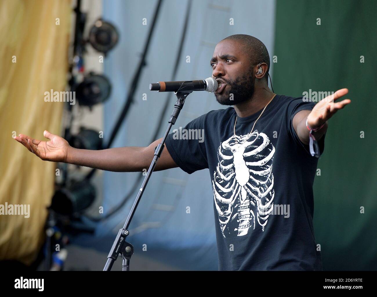 Kele performing at the Latitude Festival in Henham Park, Suffolk Stock ...