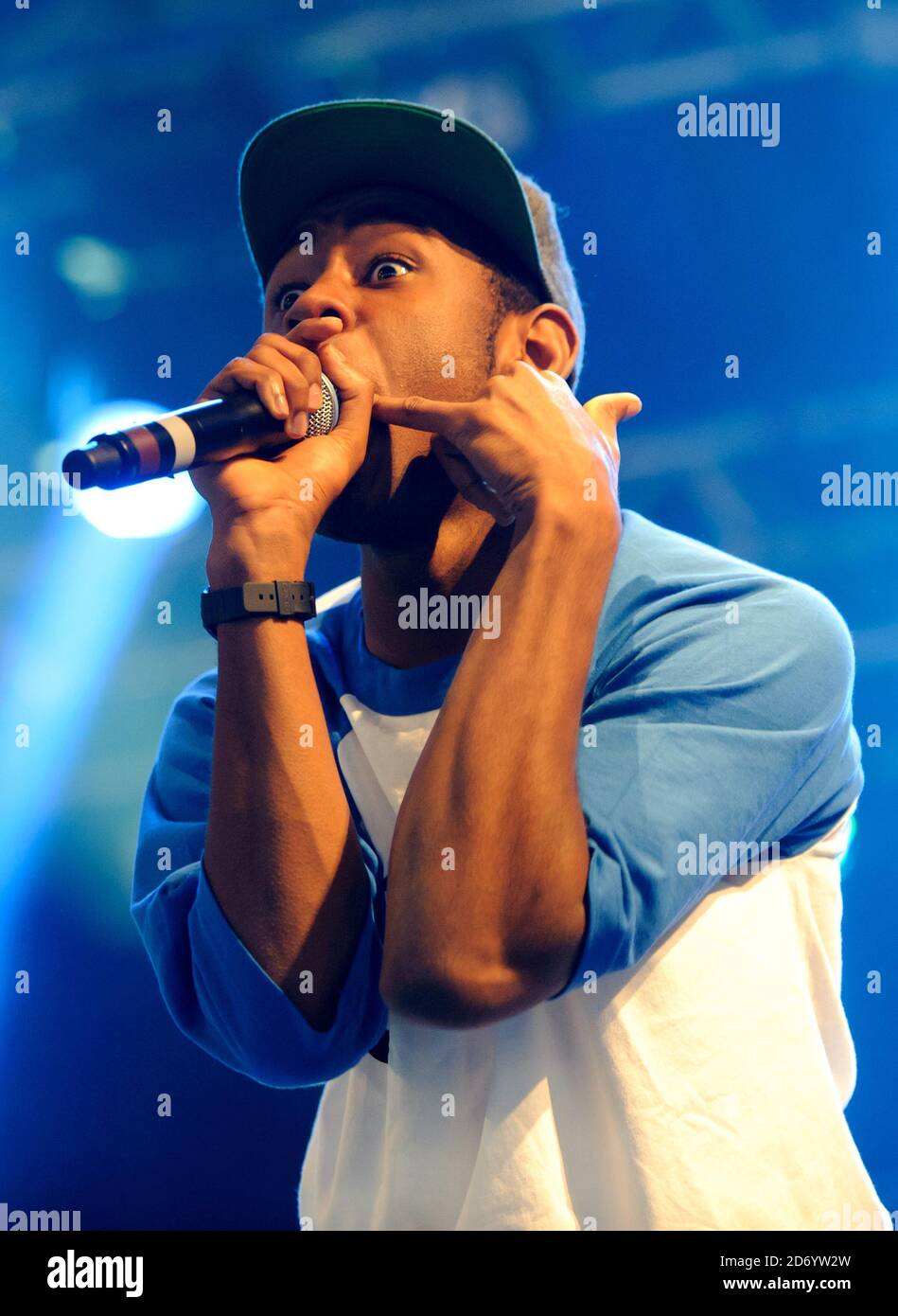 Tyler Okonma of Odd Future Wolf Gang, or OFWGKTA, performing on the ...