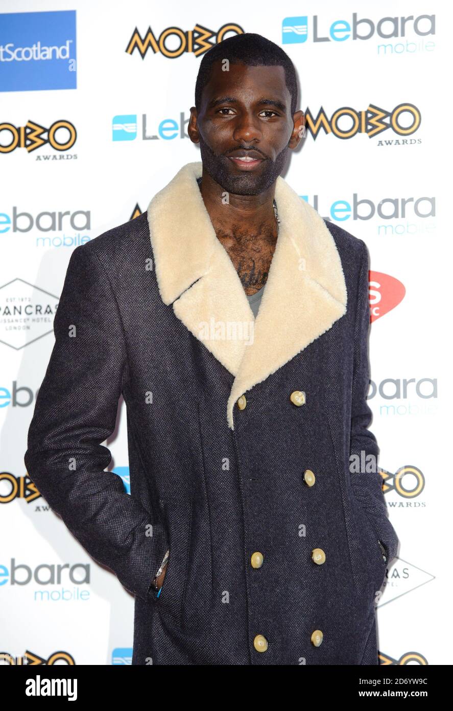 Wretch 32 at the Mobo Nominations launch, at St Pancras Renaissance ...