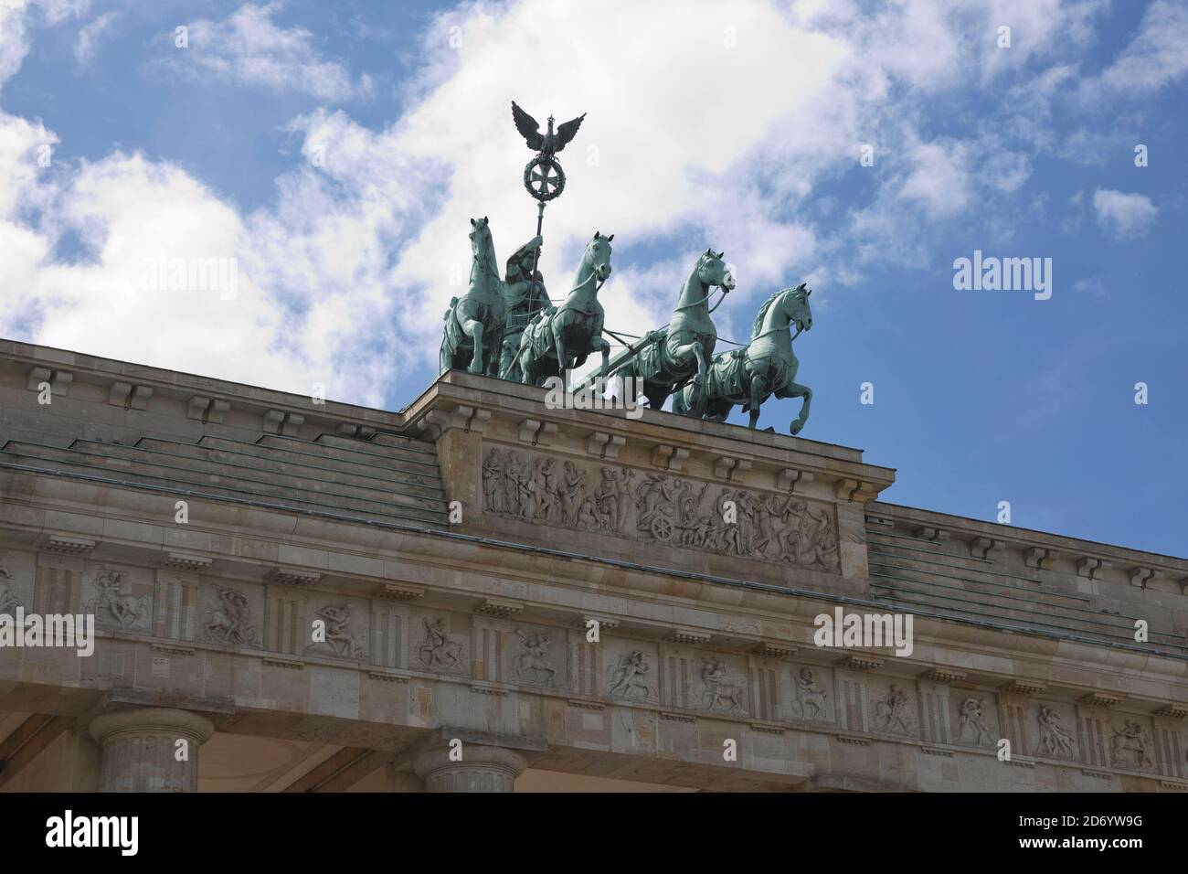 Berlin, Germany - July 13, 2017: Brandenburg gate in Berlin, Germany ...