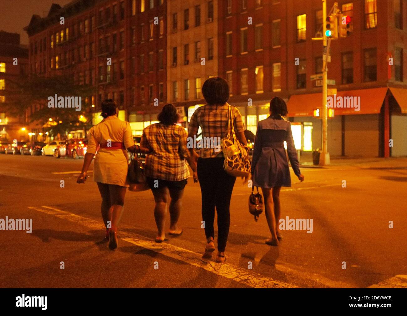 Street scene in Harlem, New York Stock Photo - Alamy