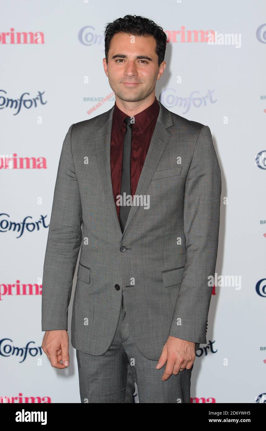 Darius Danesh arrives at the Prima High Street Fashion Awards, in ...