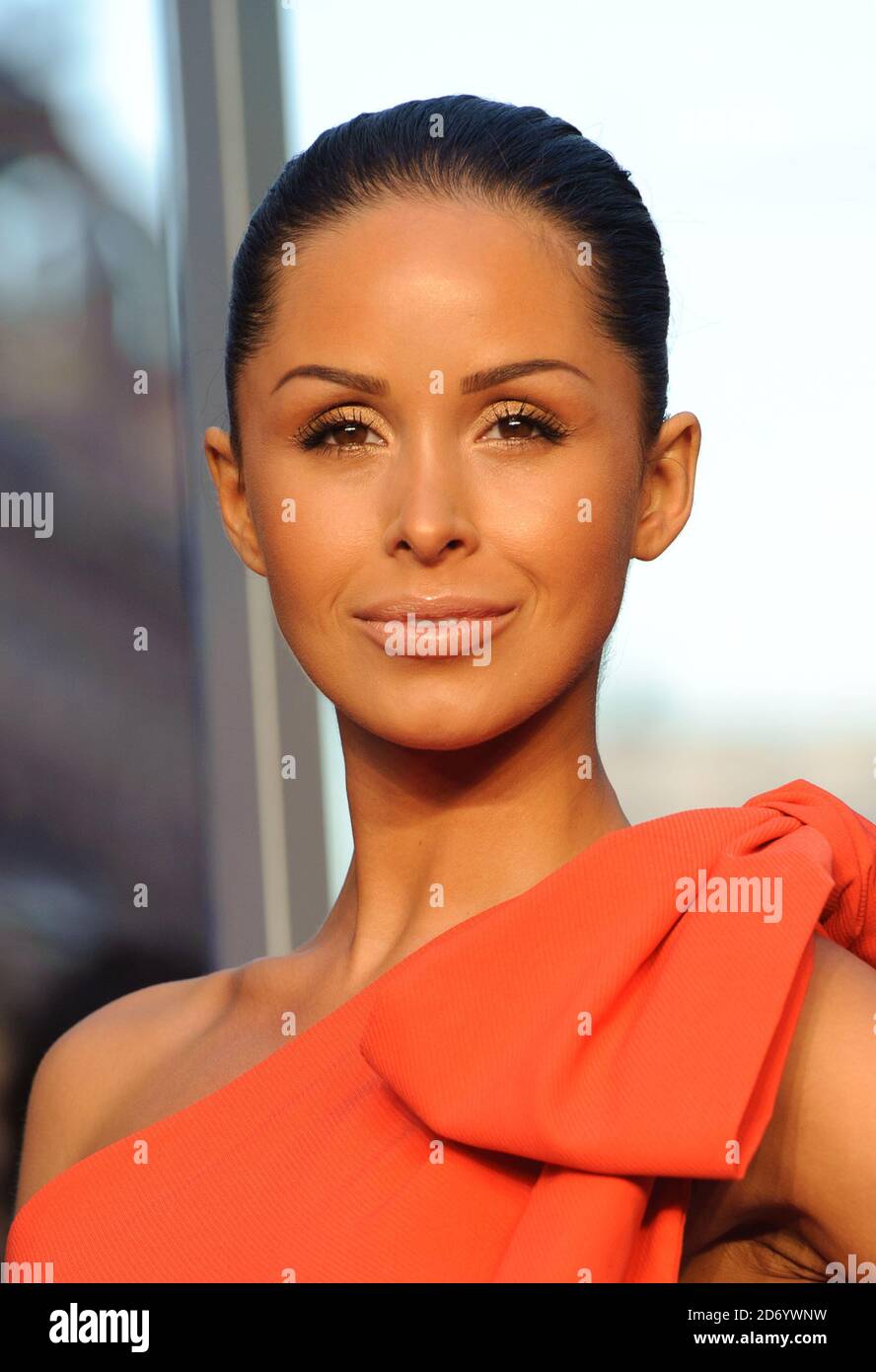 Funda Onal attending the premiere of Real Steel, in Leicester Square in ...