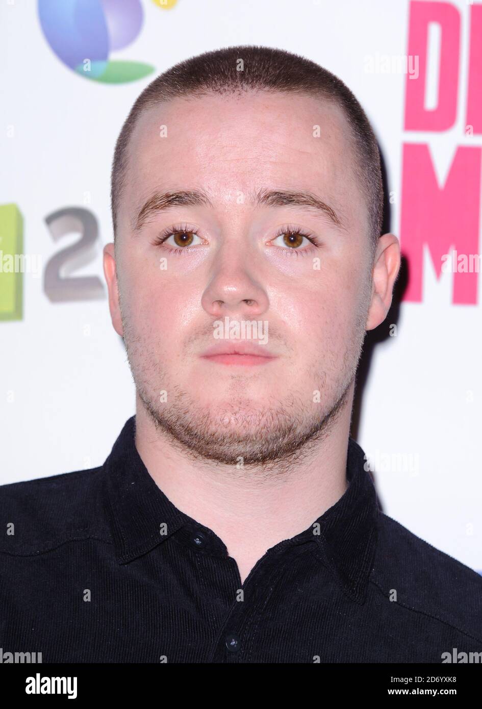 Darren Jeffries arriving at the BT Music awards, at the Roundhouse in ...