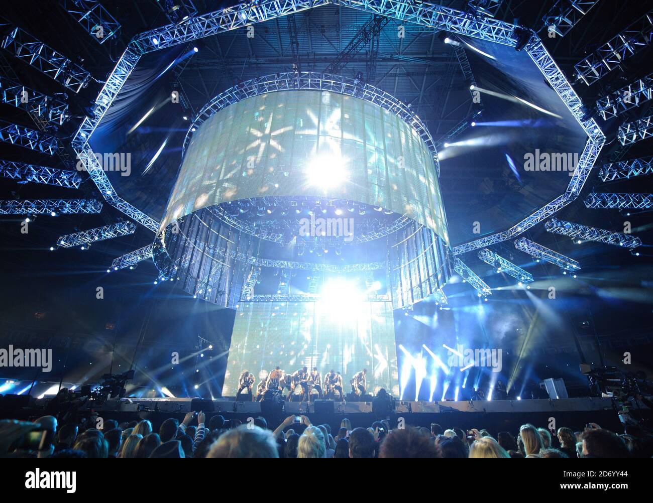 Diversity performing on stage at the Michael Forever Michael Jackson ...