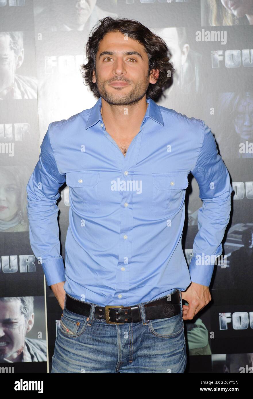 Marc Elliott attending the premiere of Four, at the Empire cinema in ...