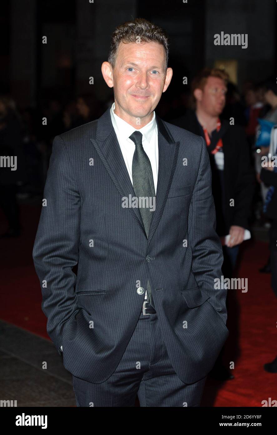 John Logan attends the premiere of Coriolanus at the Odeon cinema in ...