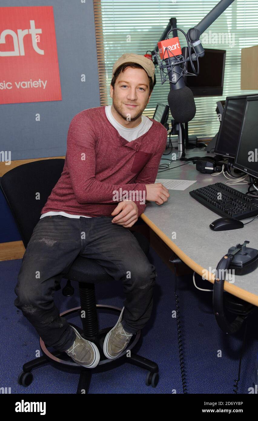 Matt Cardle is interviewed one Heart Breakfast by Jamie Theakston and ...
