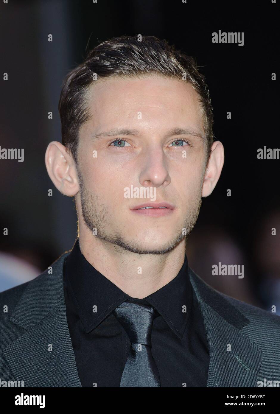 Jamie Bell Attending The Premiere Of Tintin At The Odeon Cinema In Leicester Square London