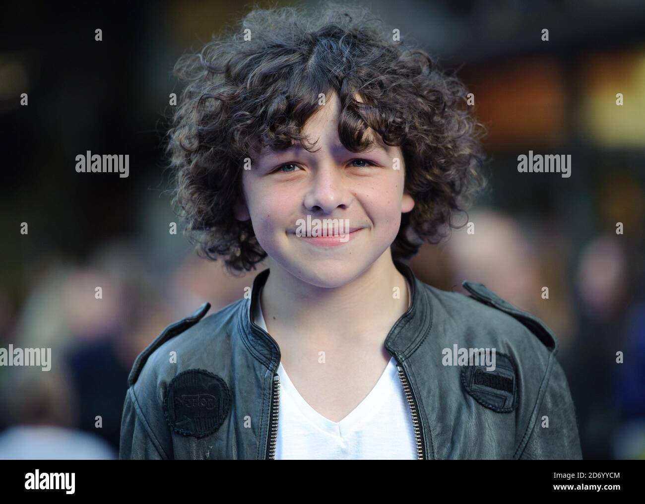 Daniel Roche attending the premiere of Tintin, at the Odeon cinema in ...