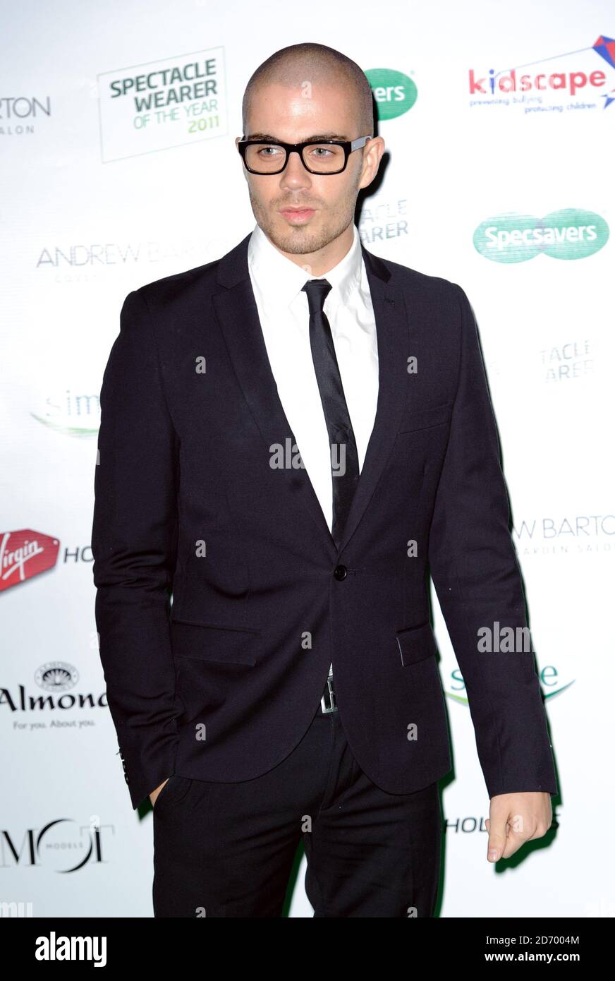 Max George attends the Specsavers Spectacle Wearer of the Year grand ...