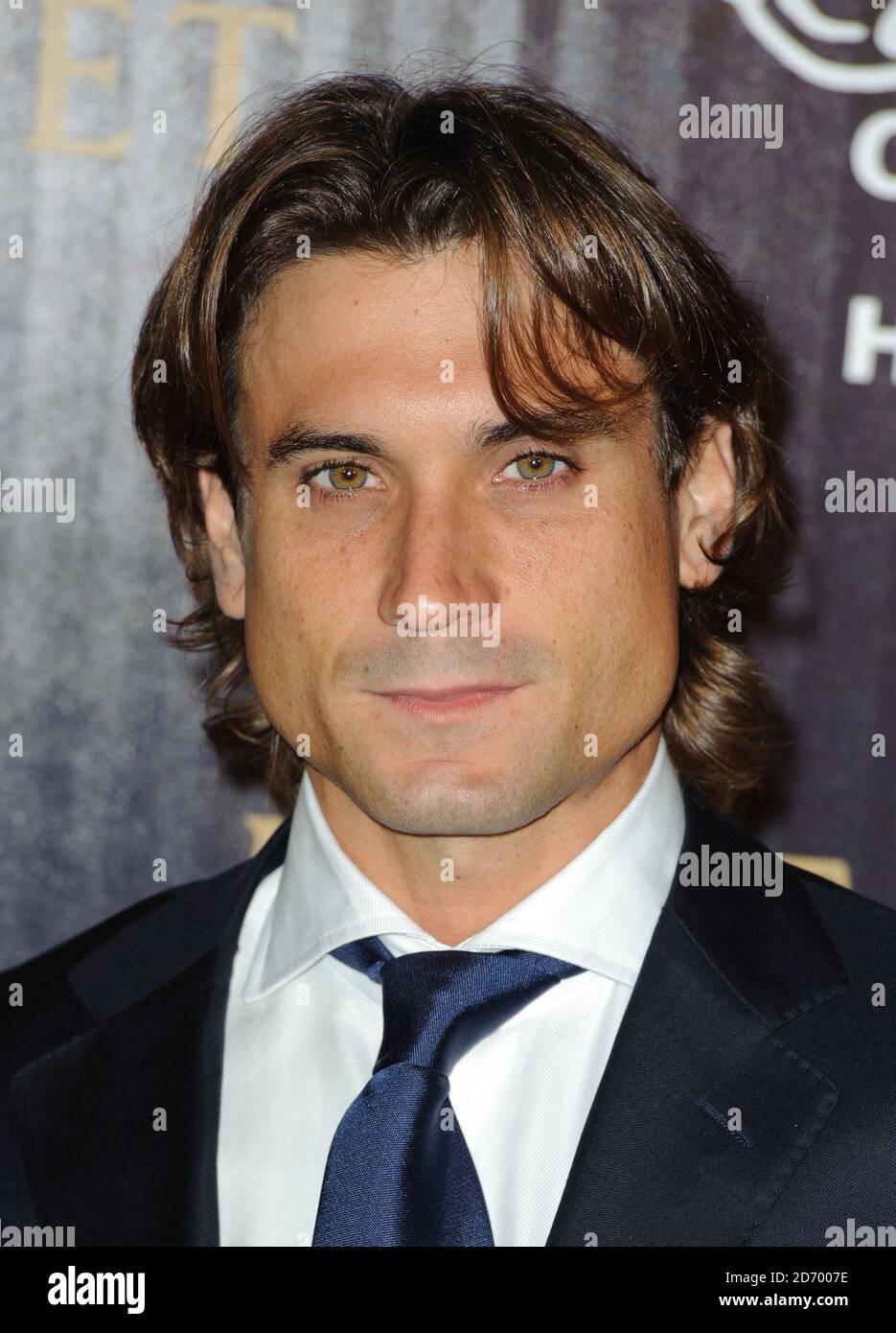 David Ferrer attending the Barclays ATP World Tour Finals Gala in aid ...