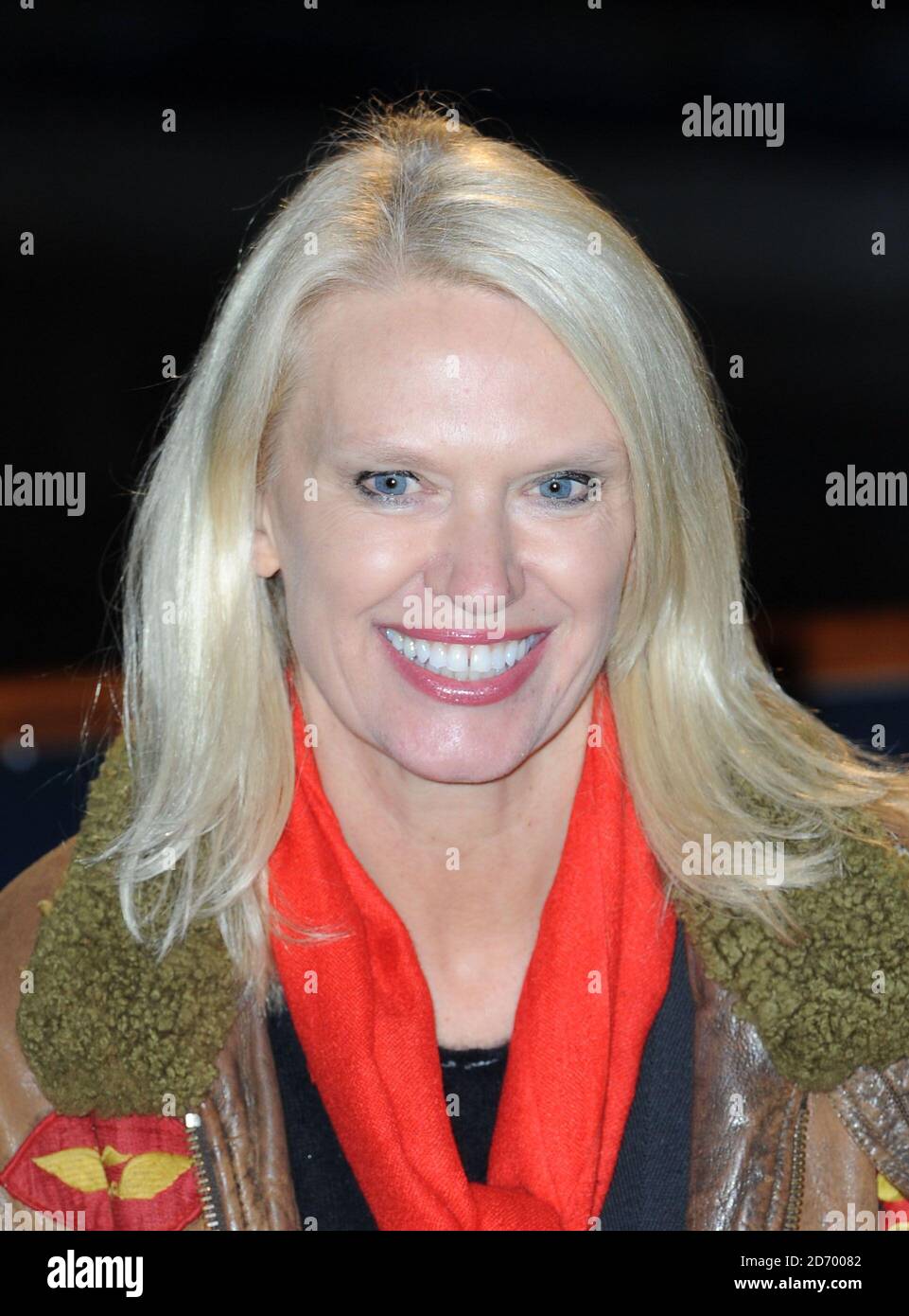 Anneka Rice attending the opening night of Winter Wonderland, in Hyde ...