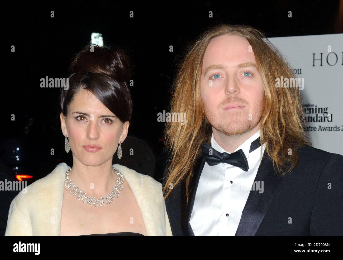 Tim Minchin attending the Evening Standard Theatre Awards, at the Savoy ...