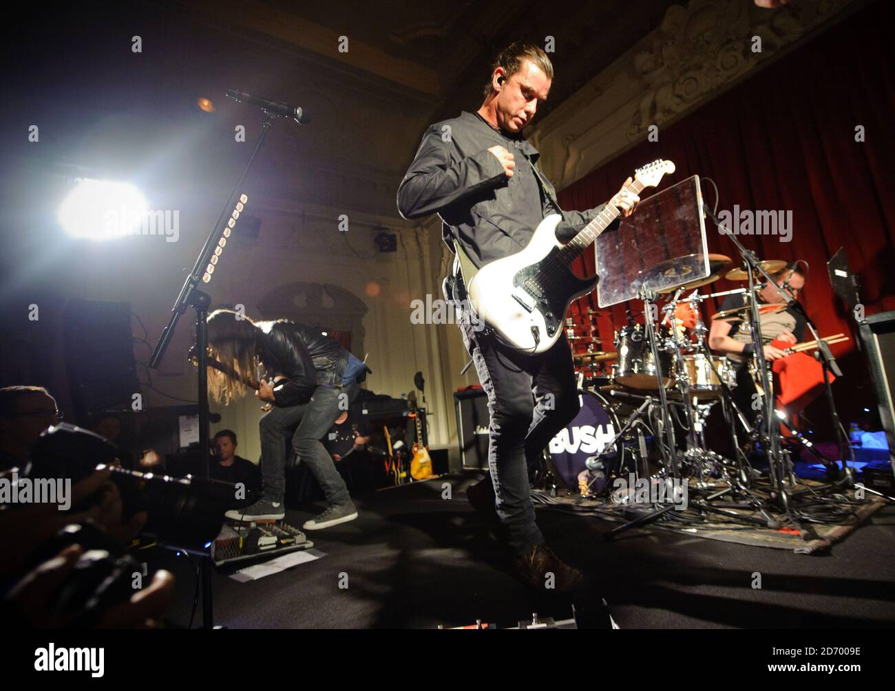 Bush performing at Bush Hall in wear London Stock Photo - Alamy
