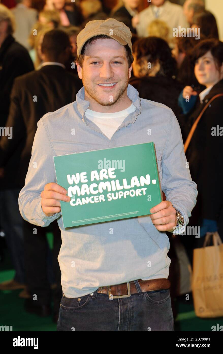 Matt Cardle attending the Macmillan Centenary Gala, at the Palladium ...