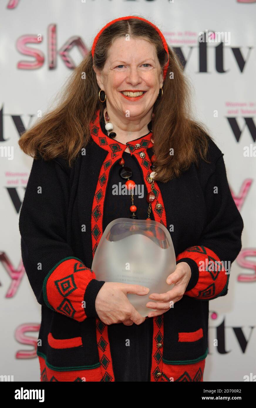 Anna Scher, winner of the Skillset Inspirational Woman Award, at the ...