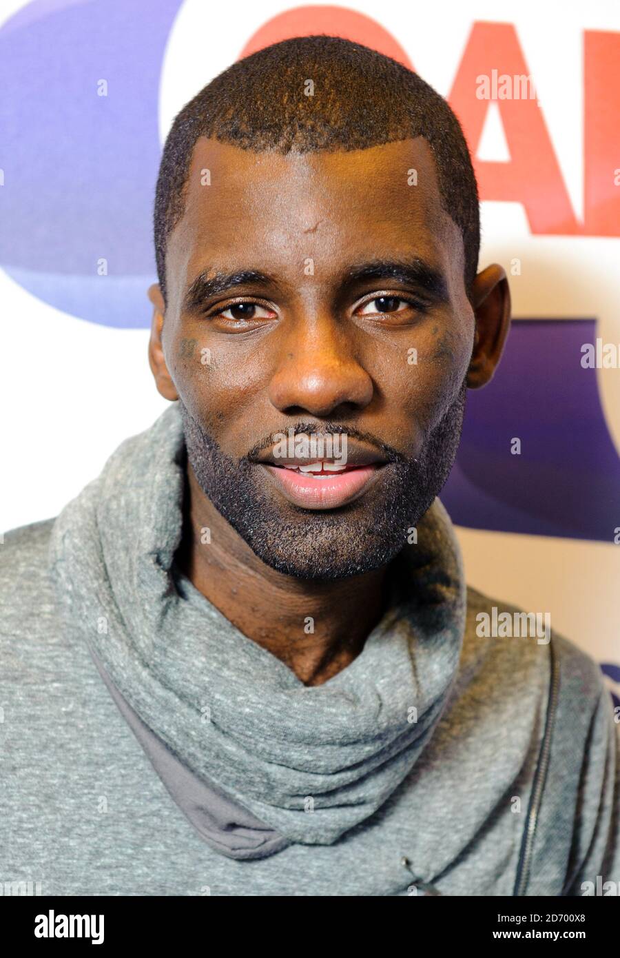 Wretch 32 pictured backstage at the Capital FM Jingle Bell Ball, at the ...