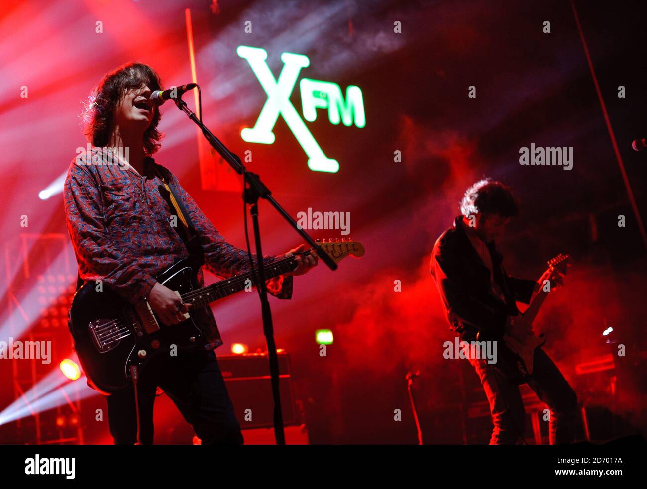 Tribes performing at the XFM Winter Wonderland concert, at the O2 ...