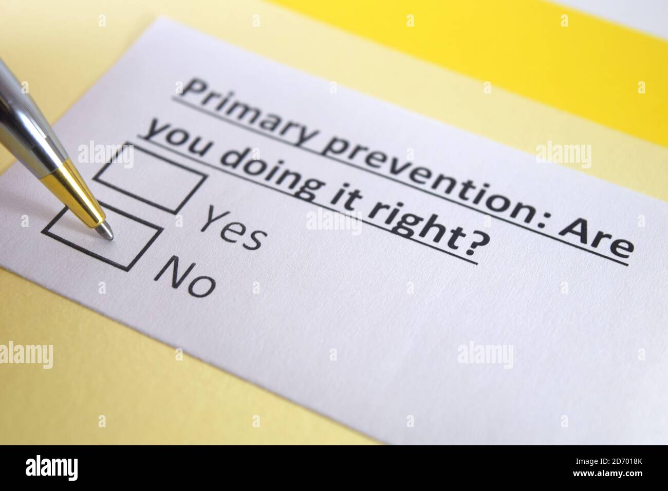 Primary prevention hi-res stock photography and images - Alamy