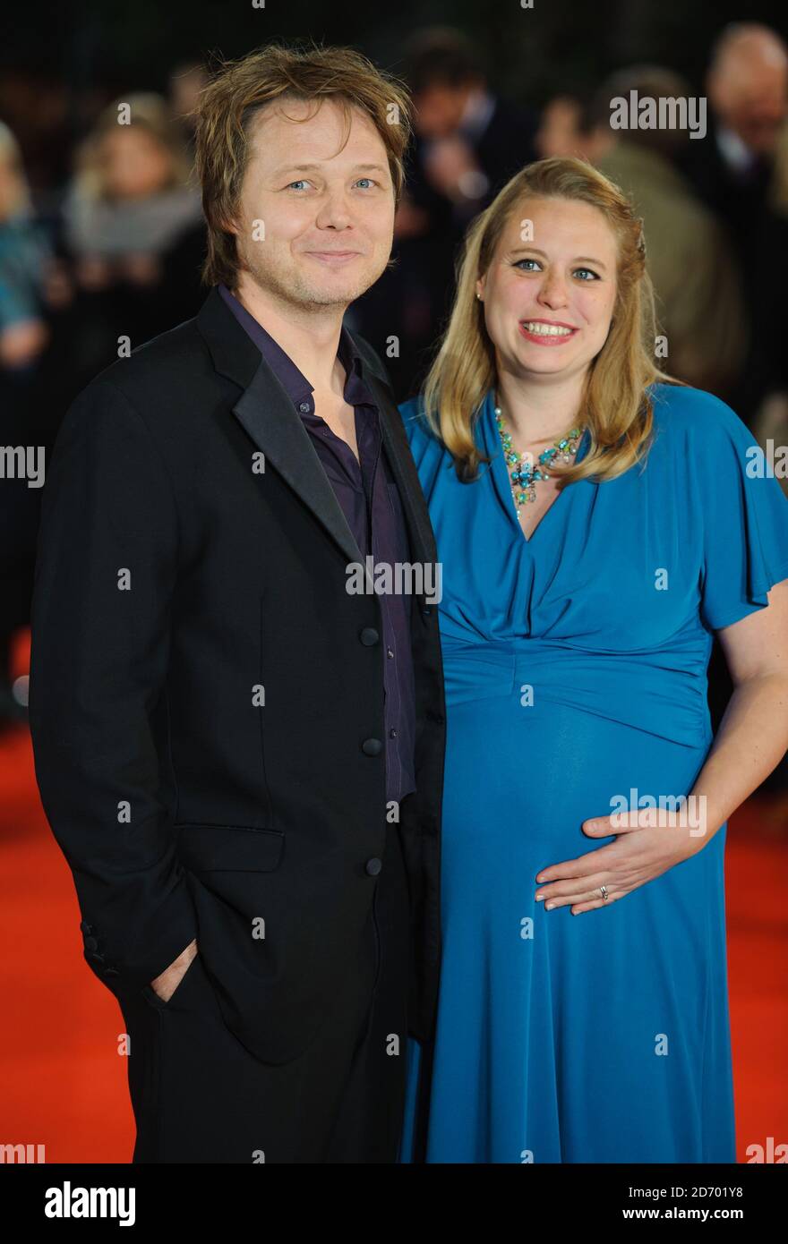 Shaun Dooley and Polly Cameron attending the premiere of Woman in Black ...