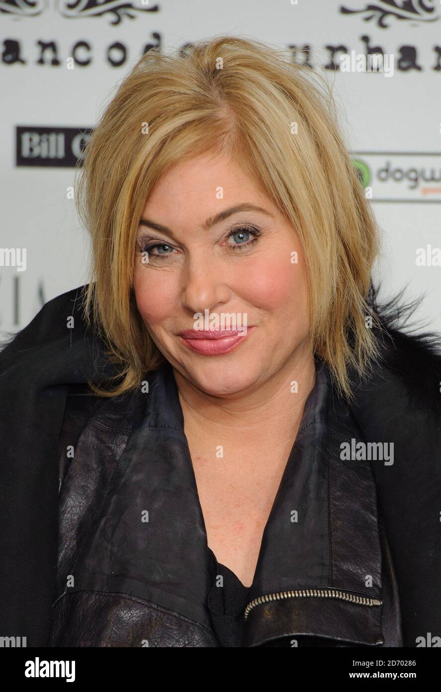 Brix Smith-Start arrives at the premiere of Bill Cunningham New York, at the Soho Hotel in ...