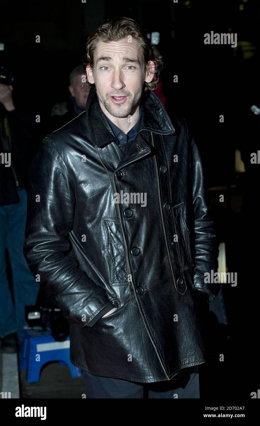 Joseph Mawle arriving at the Evening Standard British Film Awards 2012 ...