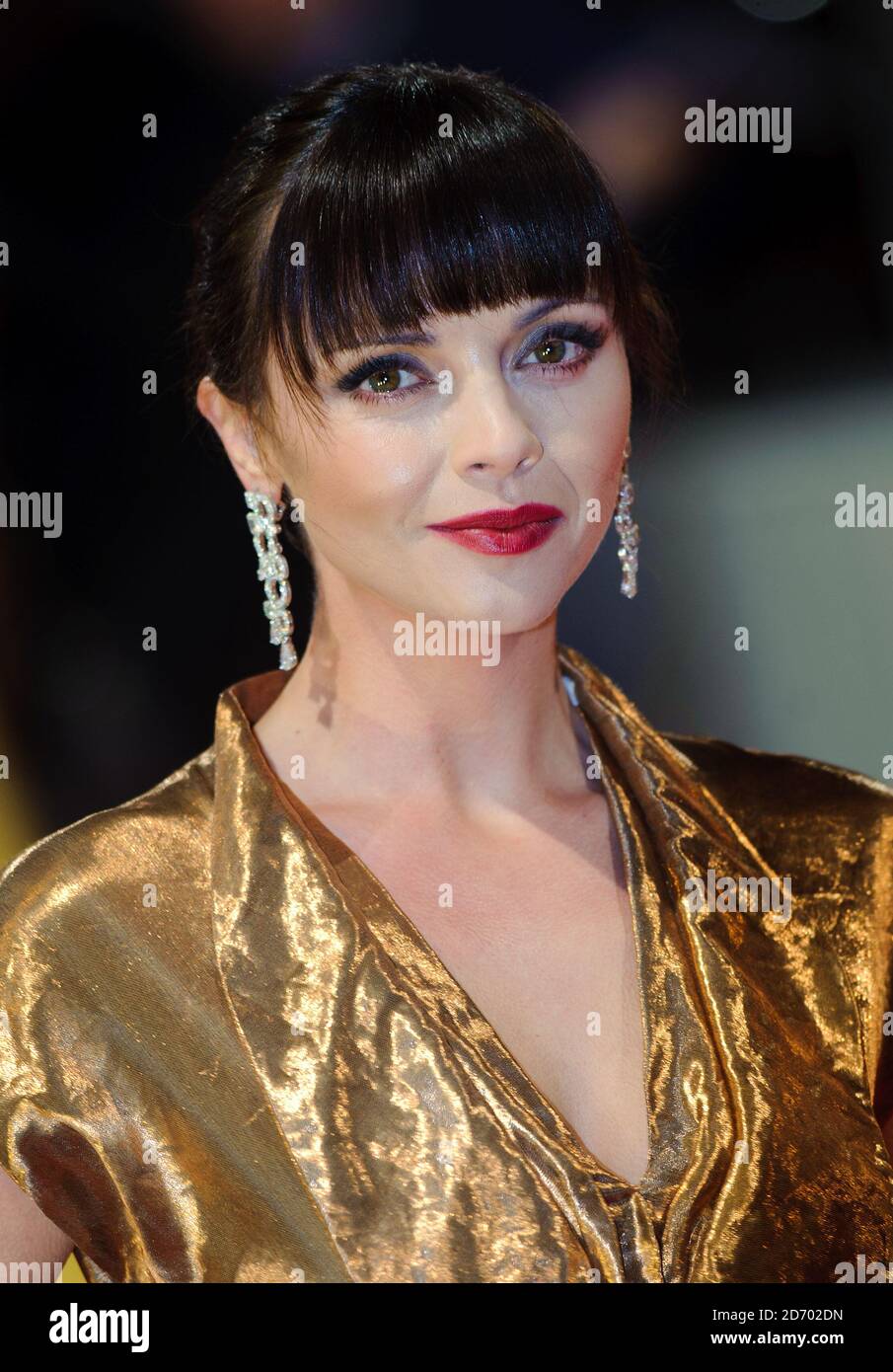 Christina Ricci arriving for the 2012 Orange British Academy Film ...
