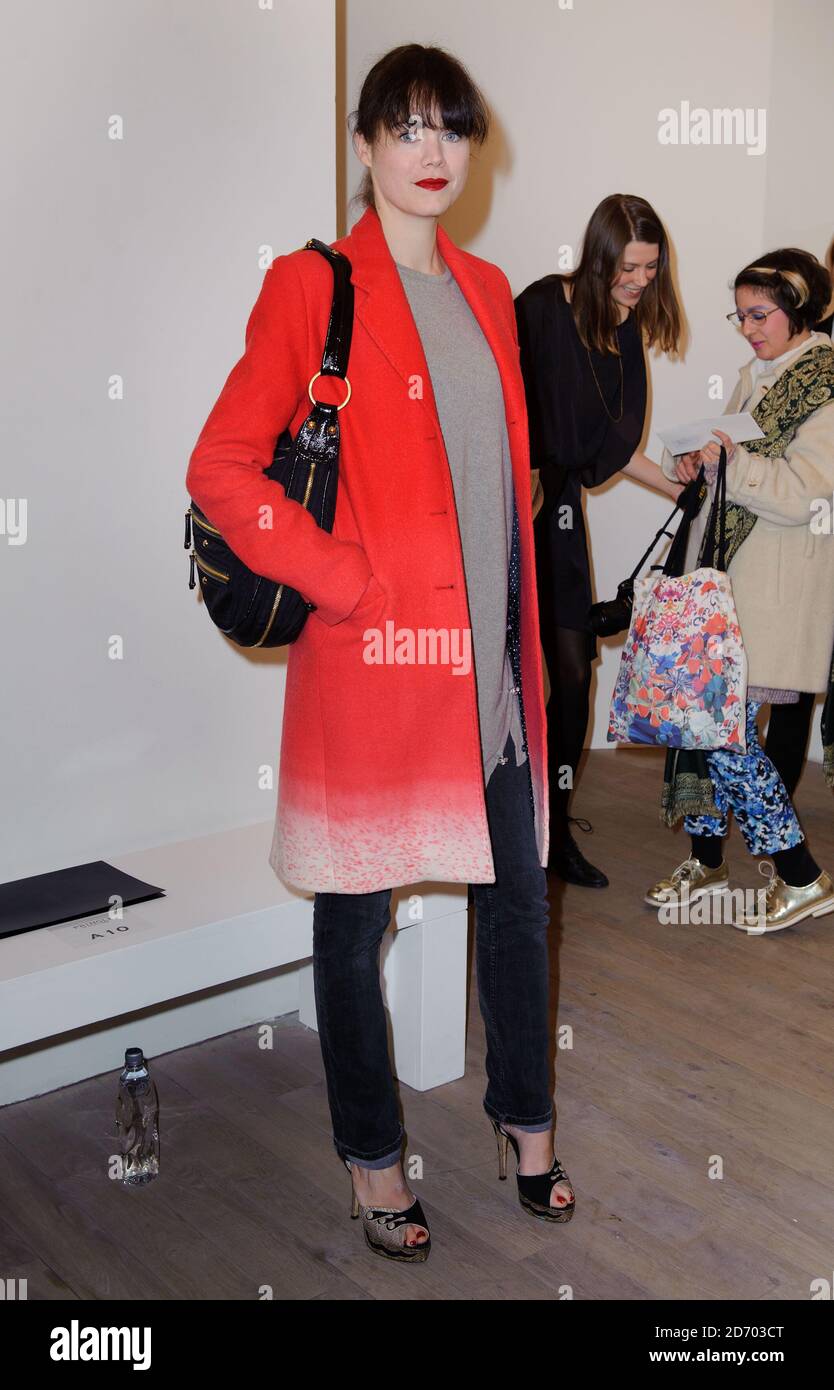 Jasmine Guinness attending the Pringle fashion show, held at Phillips ...