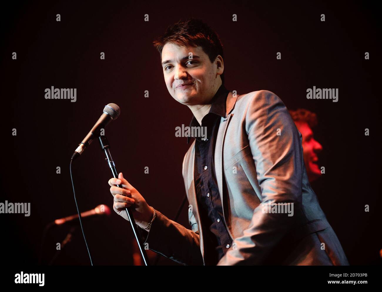 Tim McKay performing at the Wembley and Belfast International Festival ...