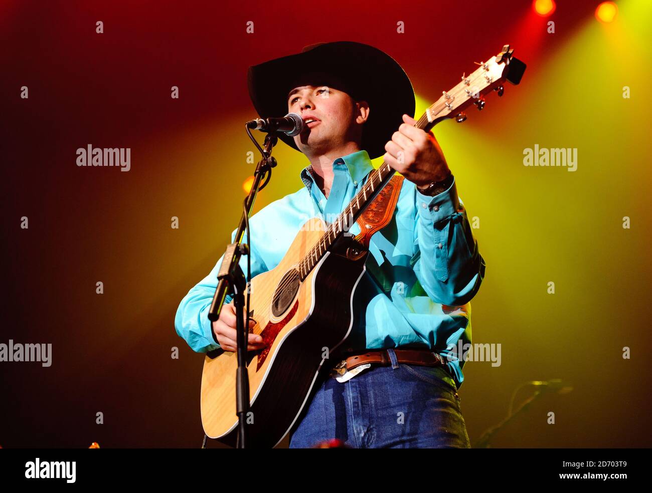 Will Banister performing at the Wembley and Belfast International ...