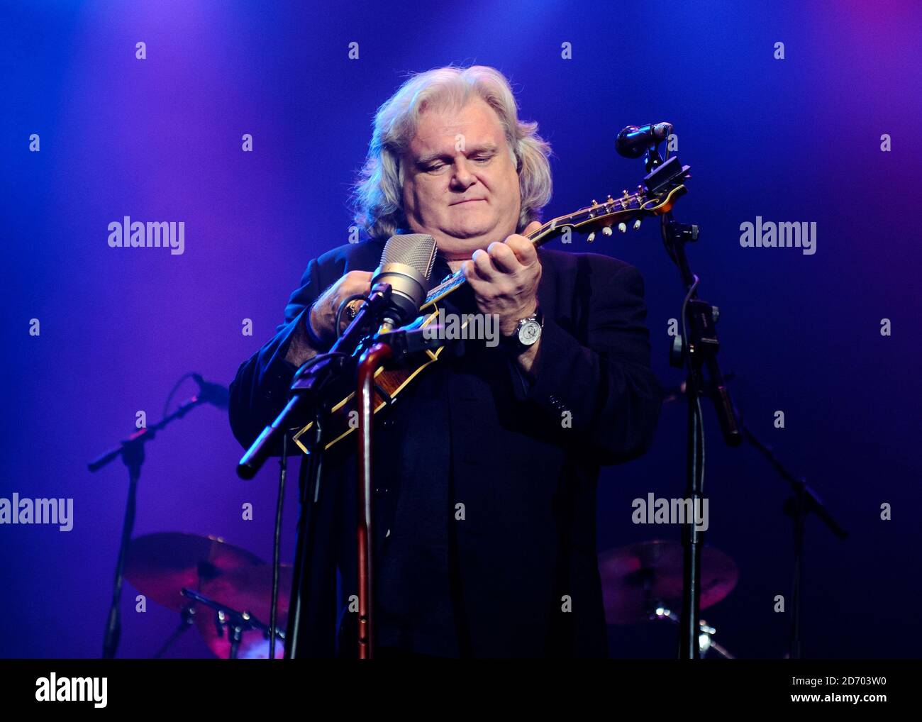 Ricky Skaggs performing at the Wembley and Belfast International ...