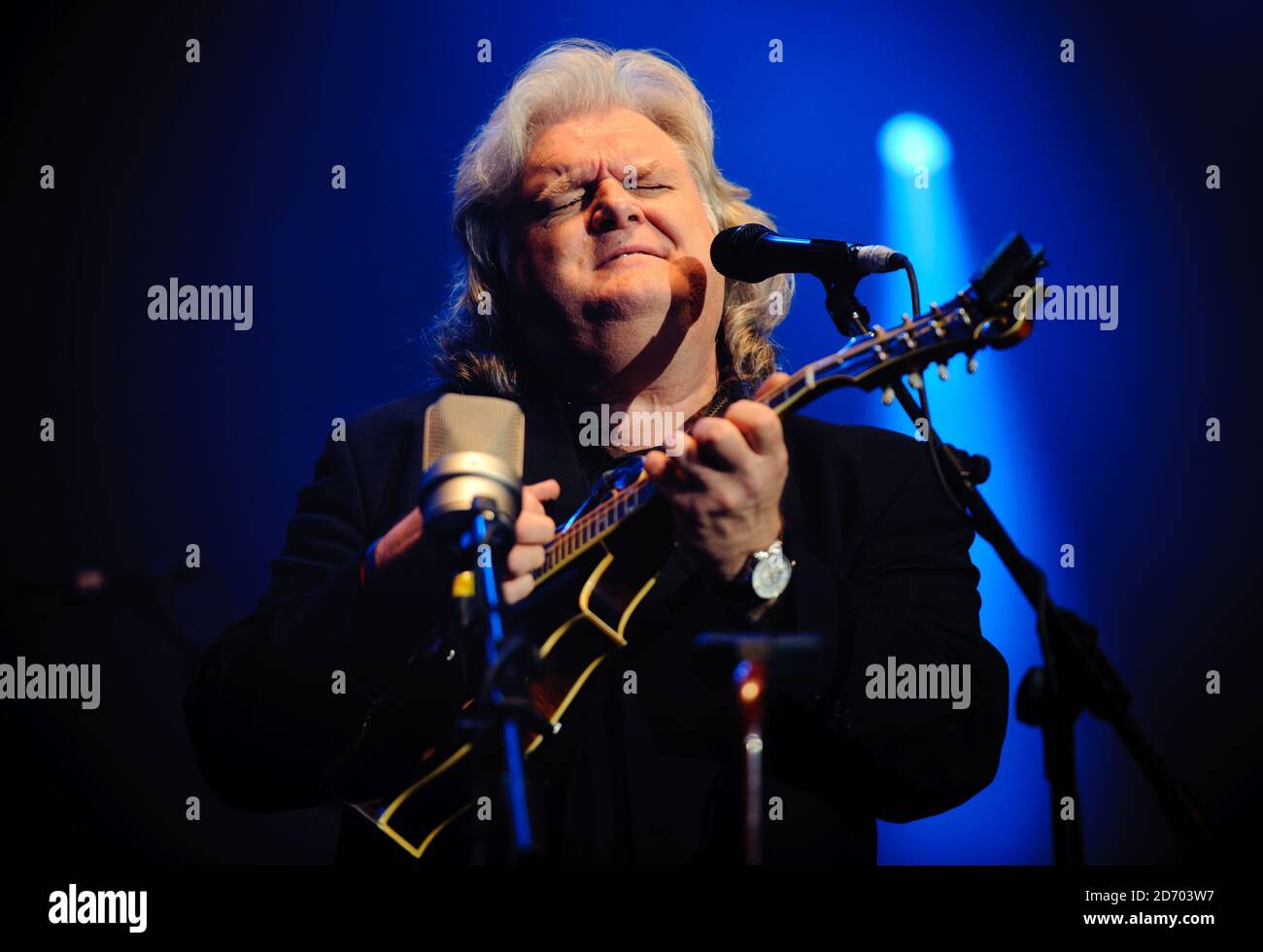 Ricky Skaggs performing at the Wembley and Belfast International ...