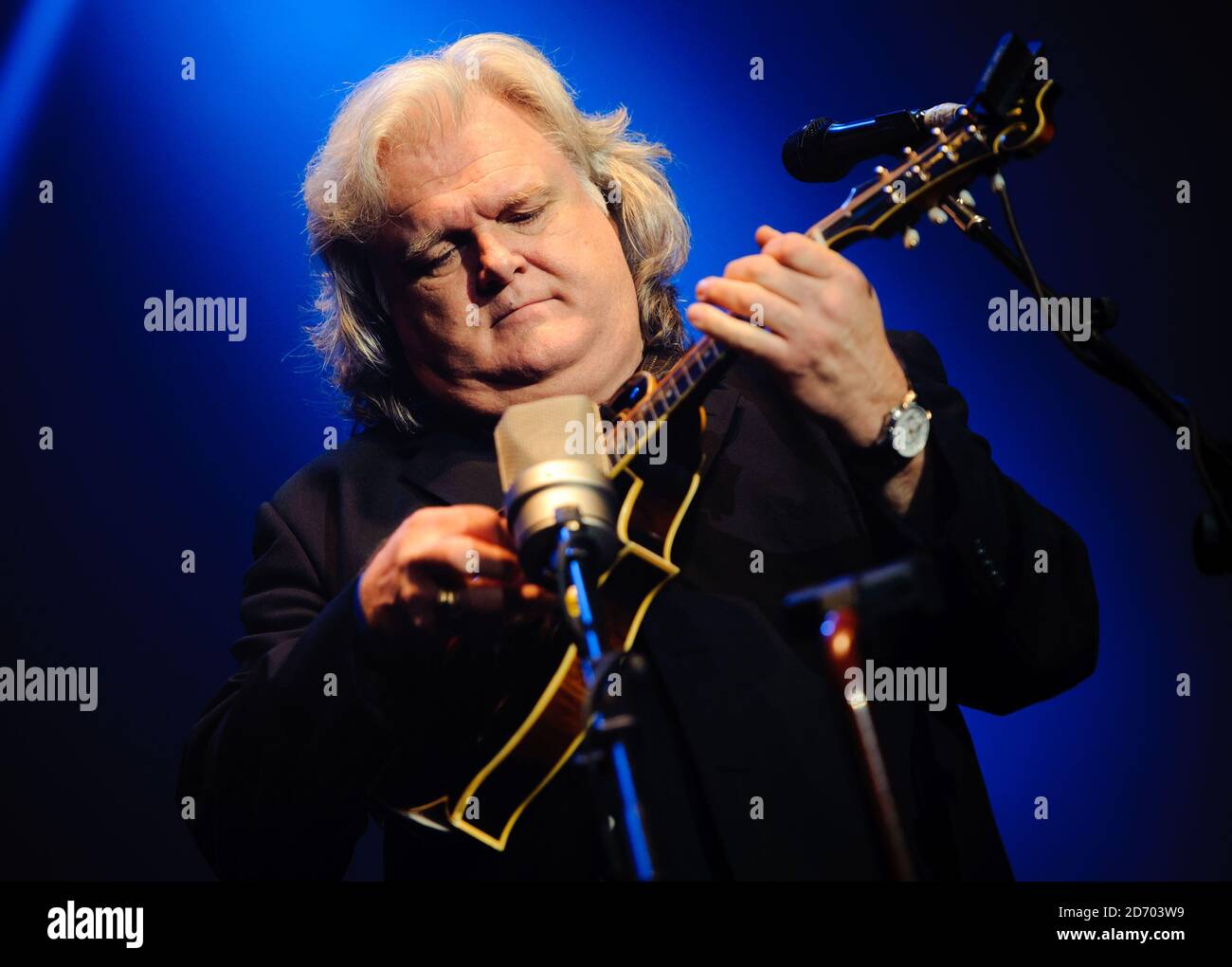 Ricky Skaggs performing at the Wembley and Belfast International ...