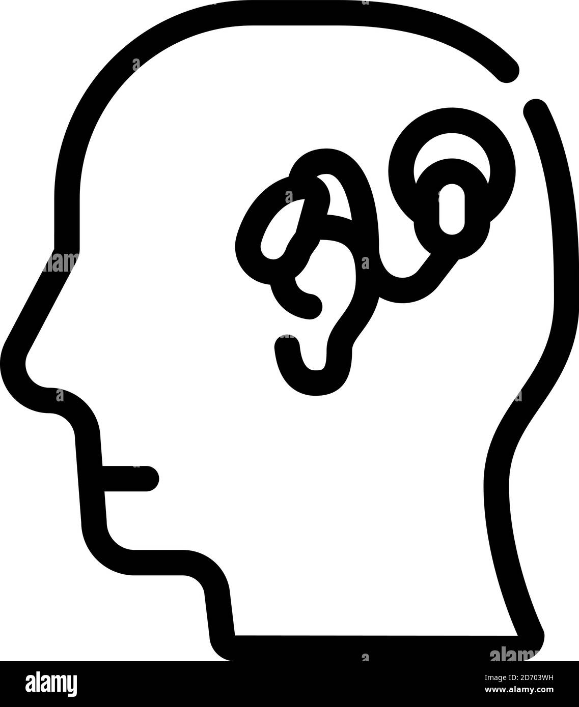 Cochlear implant illustration hi-res stock photography and images - Alamy