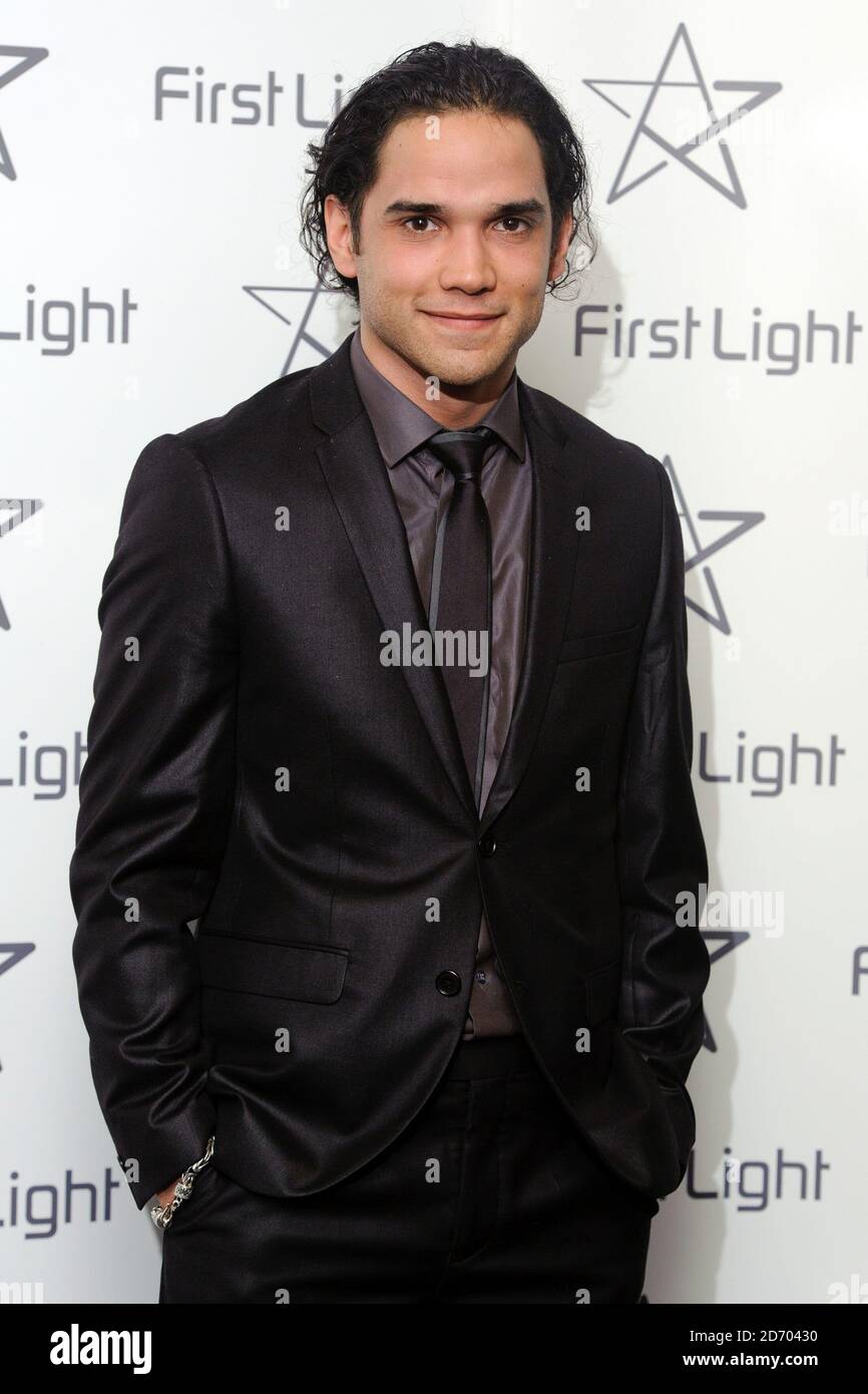 Reece Ritchie attending the First Light Awards 2012, honouring young ...