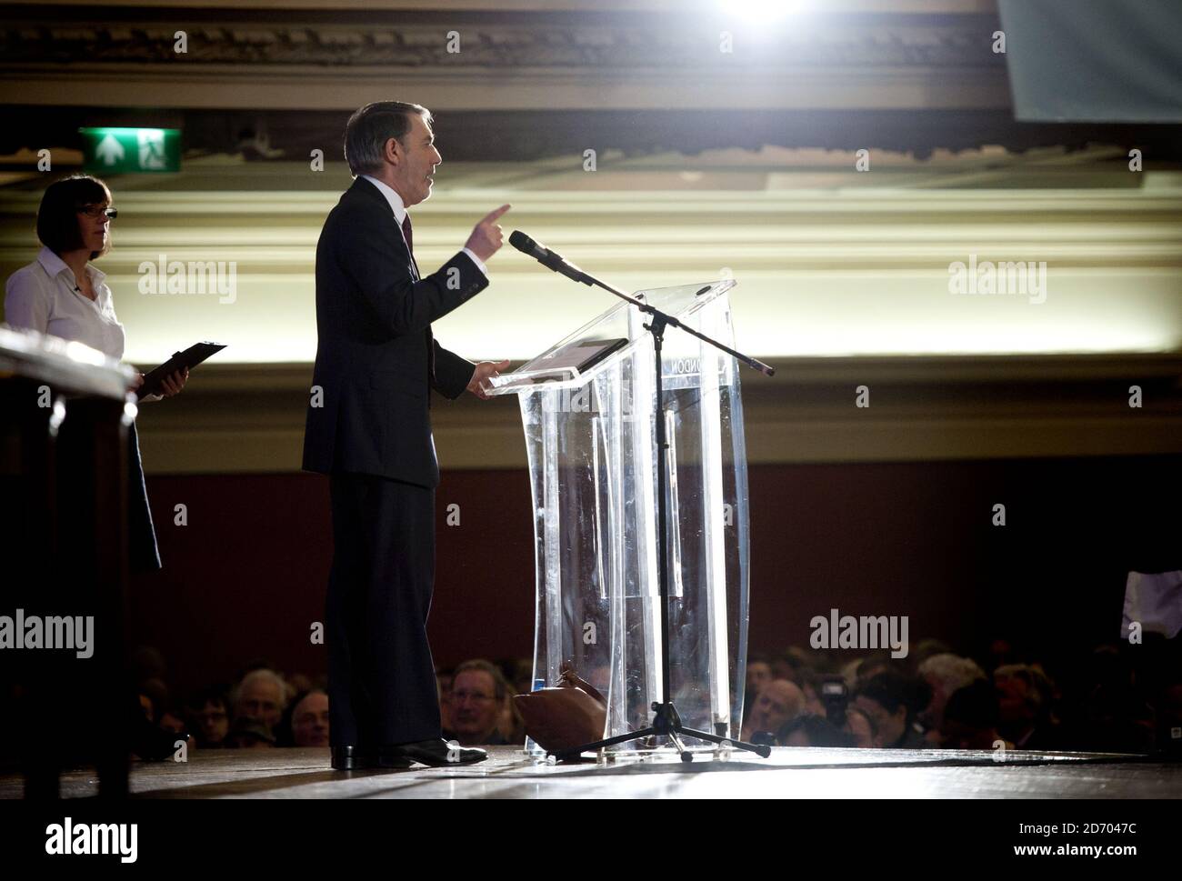 Dr Hamish Meldrum of the BMA speaking at the Save Our NHS rally, at ...