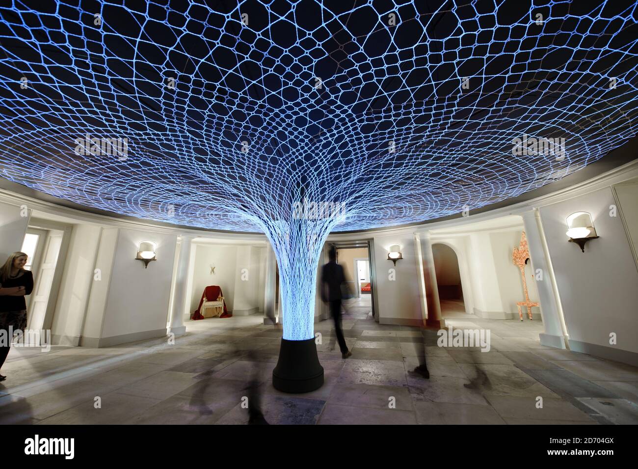 The new 'Hub' entrance space in Kensington Palace, with installation by ...