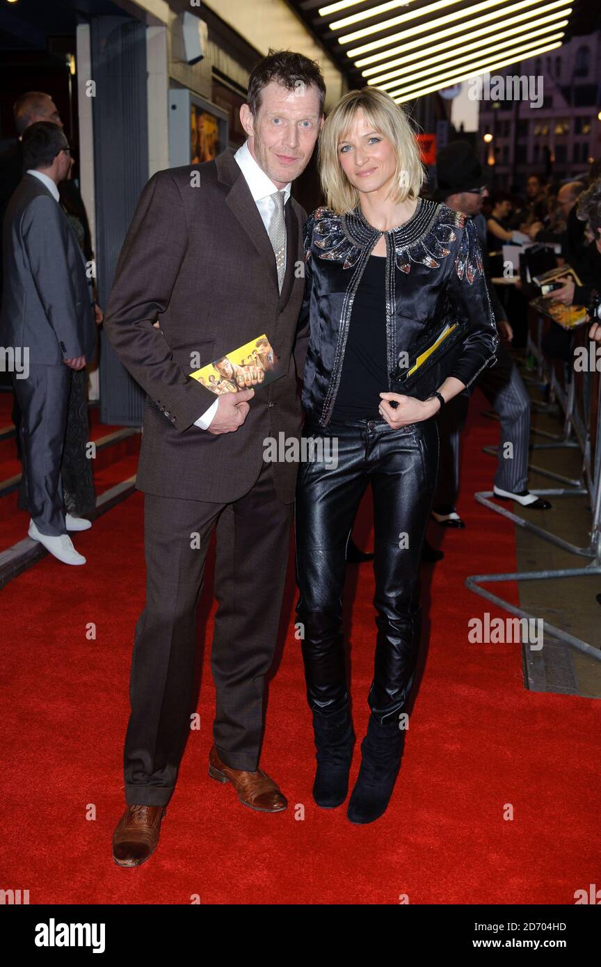 Jason Flemyng and Elly Fairman attending the premiere of Wild Bill, at ...