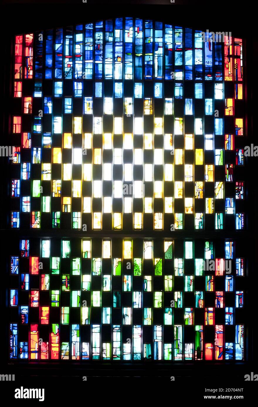 A model of the Baptistery window from Coventry Cathedral, by John Piper ...