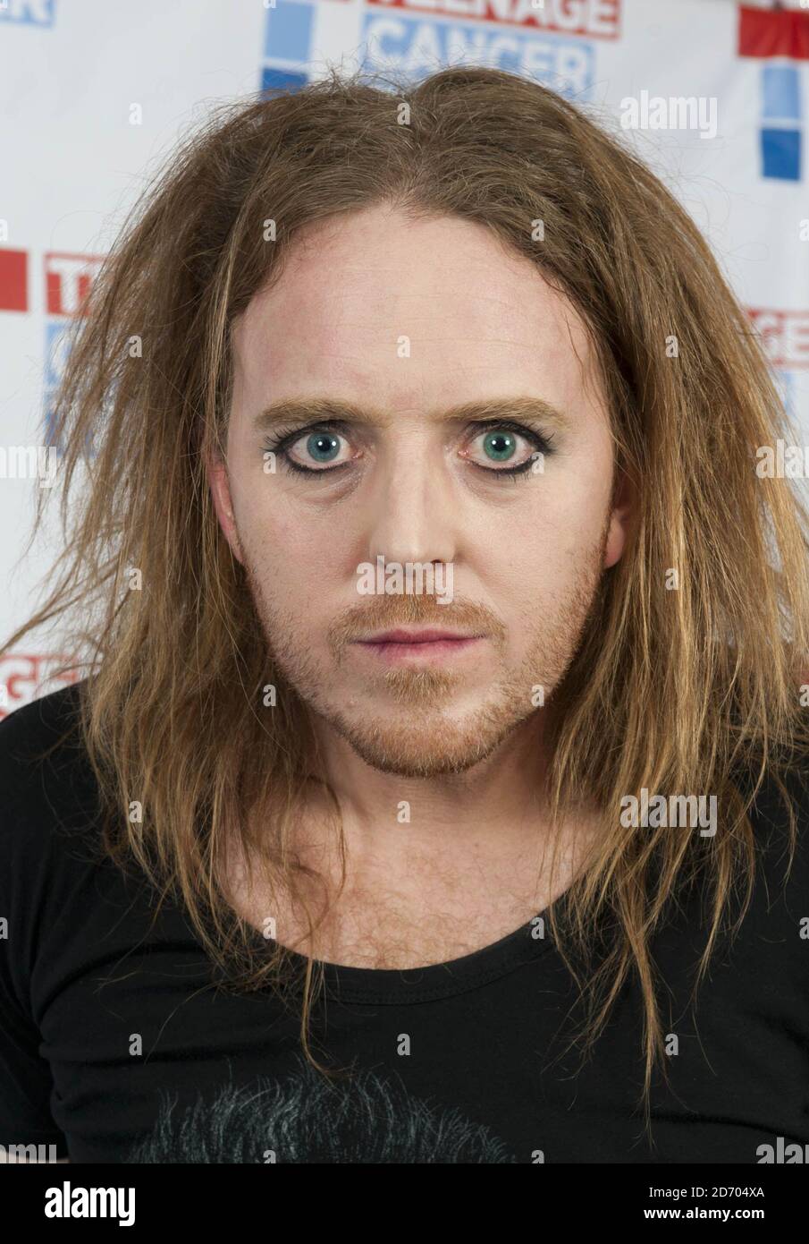 Tim Minchin pictured backstage during the Teenage Cancer Trust Comedy ...