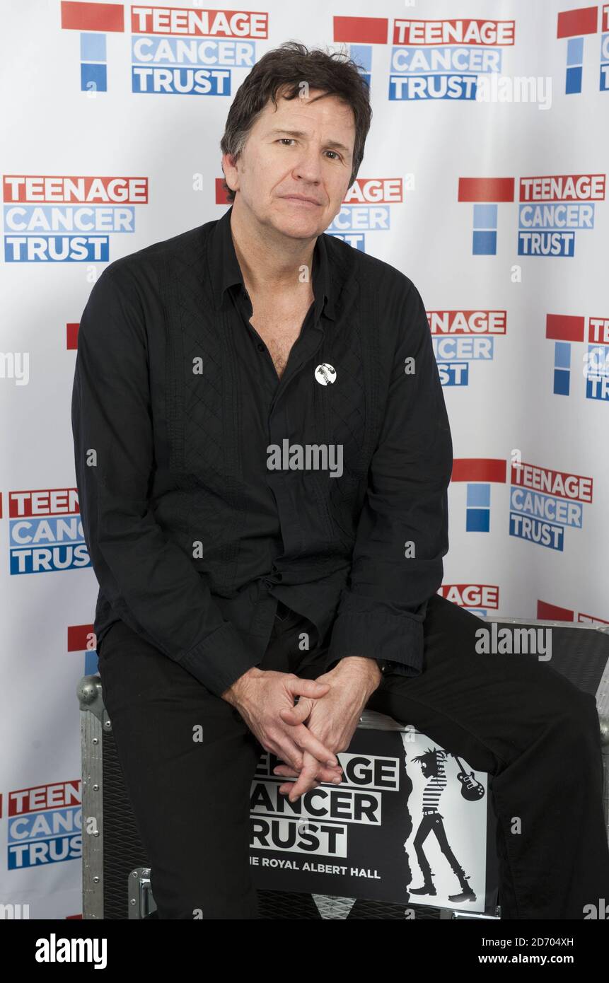 Stewart Francis pictured backstage during the Teenage Cancer Trust ...