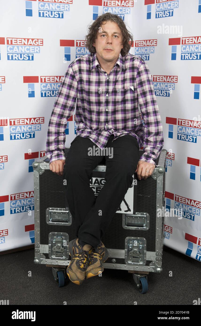 Alan Davis pictured backstage during the Teenage Cancer Trust Comedy ...