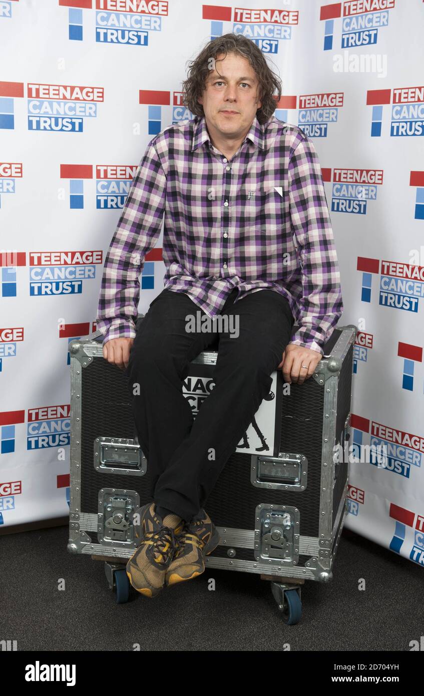 Alan Davis pictured backstage during the Teenage Cancer Trust Comedy ...