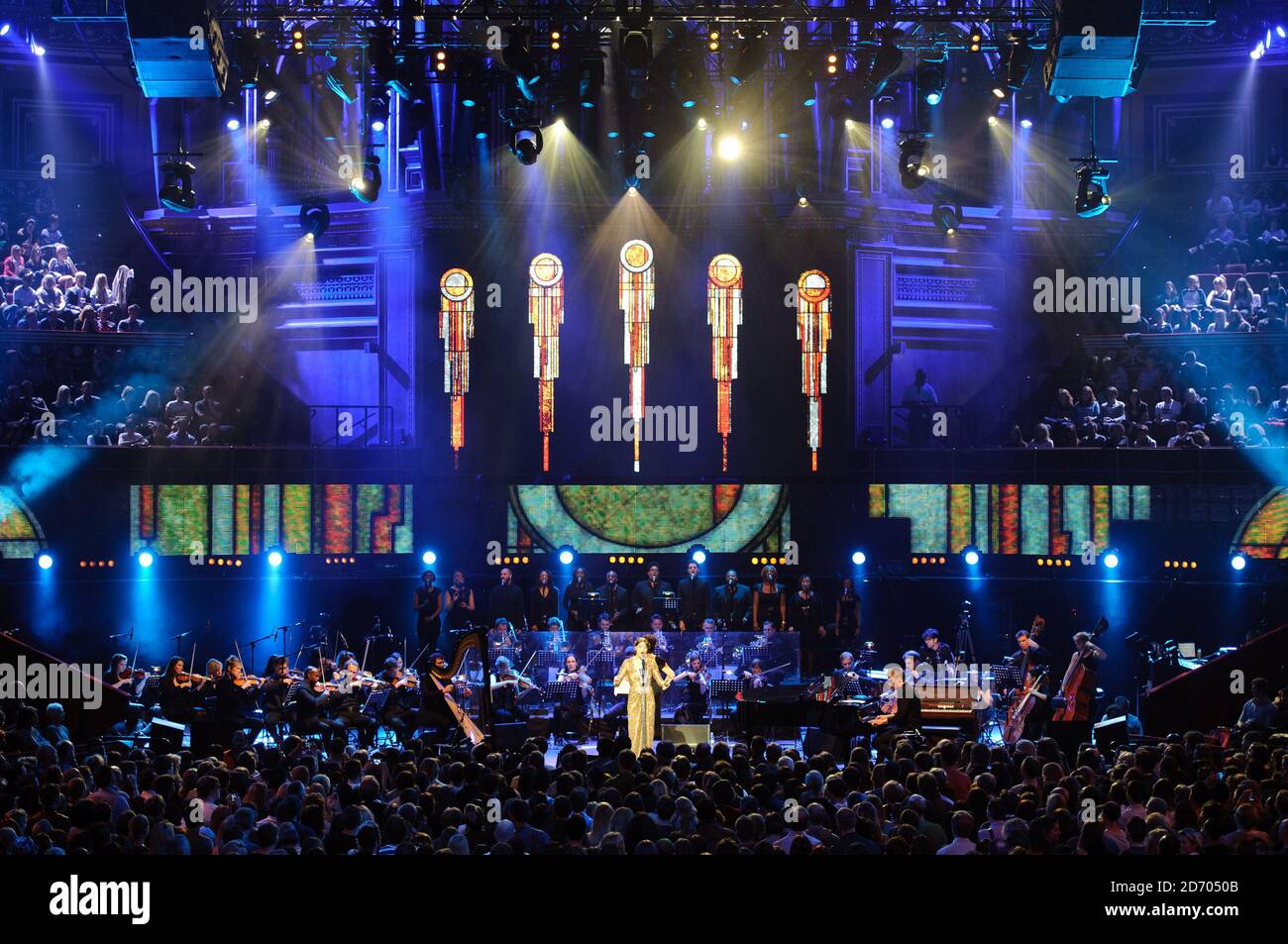 Florence and the Machine perform live on stage during the Teenage ...